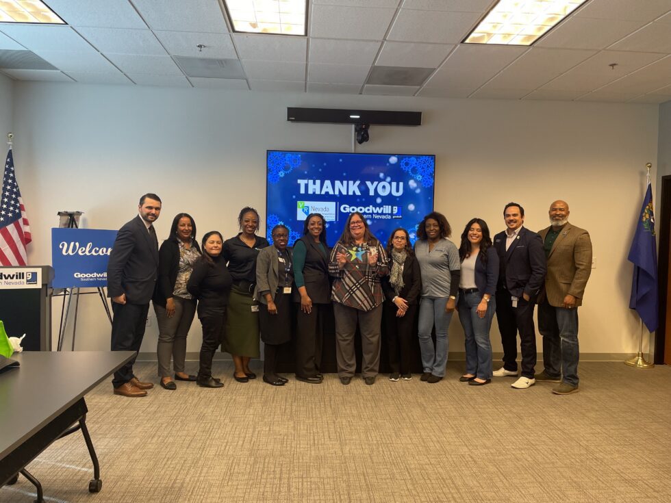 Proud Partner Goodwill of Southern Nevada - VR Nevada